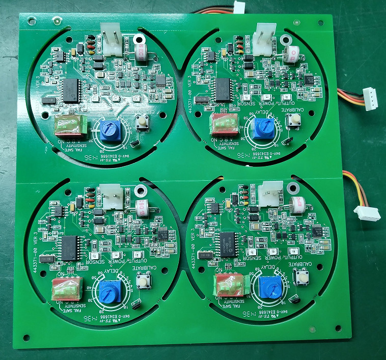 PCB Through Hole Assembly For Microphone And Speakers