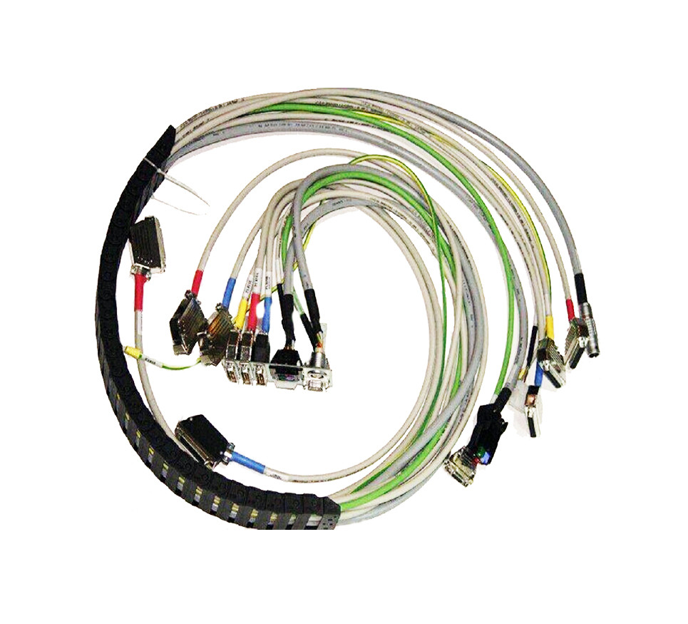 Cable Wire Harness Assembly With Molex Connector PVC Jacket Custom Colors
